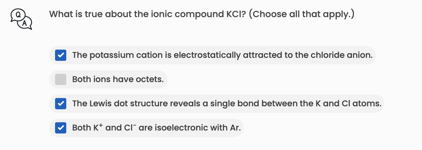 Potassium Chloride Lewis Dot Structure