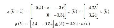 Solved The complete state space representation of a | Chegg.com