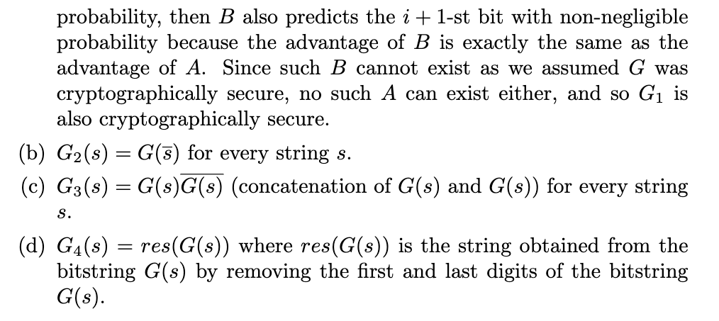Solved For every string s, let sˉ be the string formed by | Chegg.com