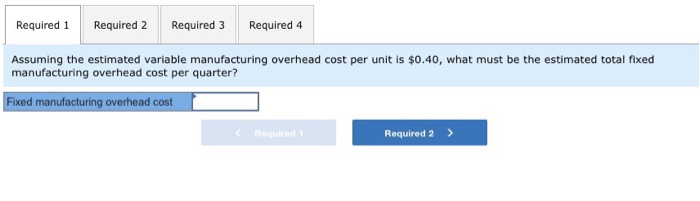 Solved Exercise 2-11 Varying Plantwide Predetermined | Chegg.com