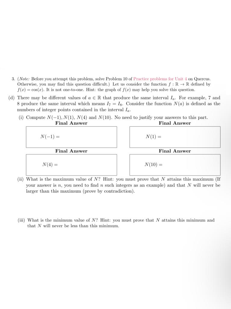 Solved 3. (Note: Before you attempt this problem, solve | Chegg.com
