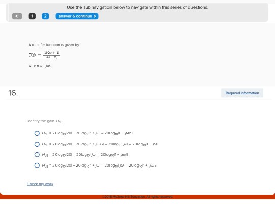 Solved Use the sub navigation below to navigate within this | Chegg.com