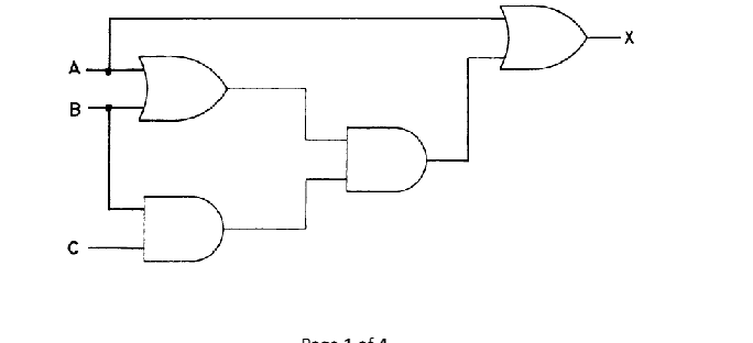 Solved Write the Boolean expression for the circuit. Use the | Chegg.com