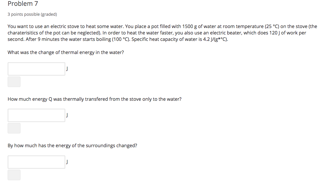 Solved Problem 7 3 points possible (graded) You want to use | Chegg.com