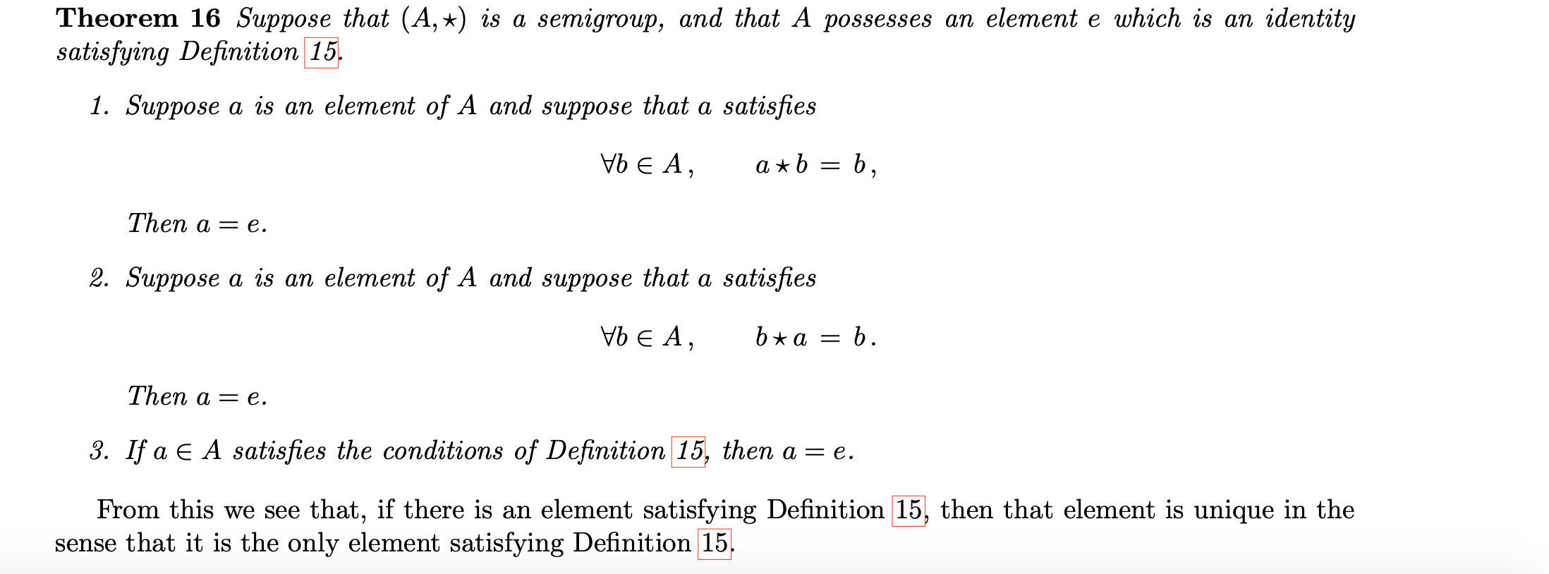 Solved PLEASE PROVE THEOREM 16 USE DEFINITIONS | Chegg.com