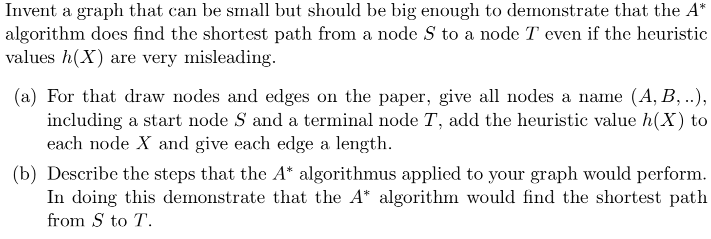 Solved Invent a graph that can be small but should be big | Chegg.com