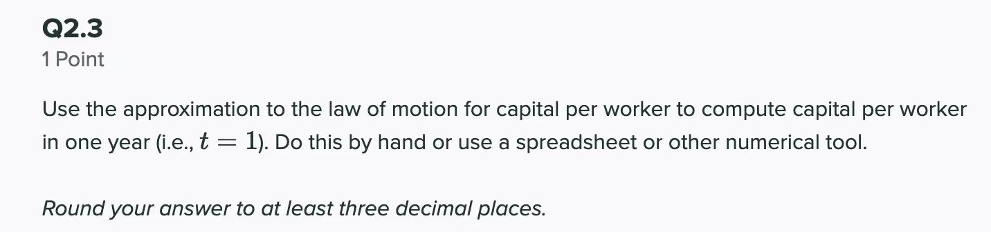 Solved Consider the Basic Solow Model without exogenous | Chegg.com