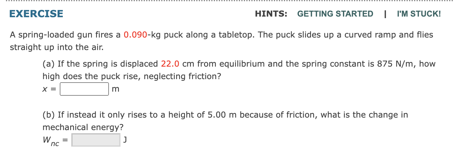 Solved EXERCISEHINTS: GETTING STARTED I I'M STUCK!A | Chegg.com
