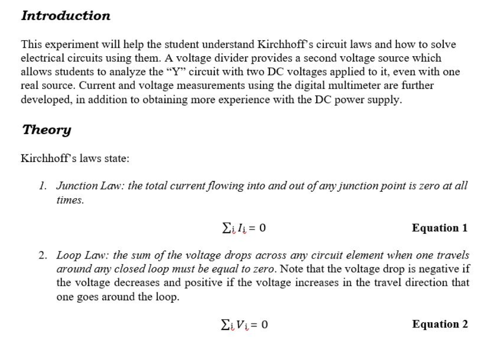 Introduction This experiment will help the student | Chegg.com