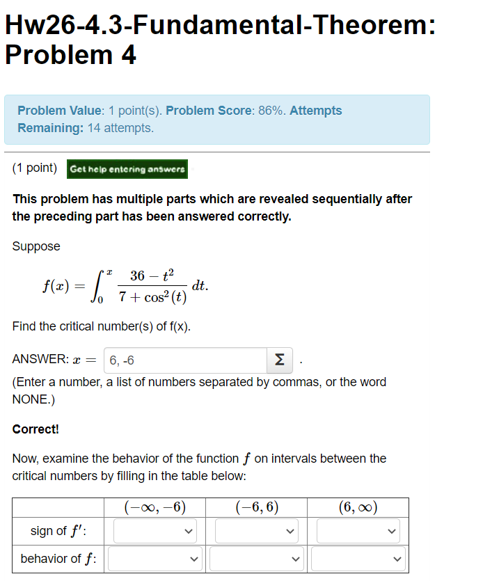 Solved Hw26-4.3-Fundamental-Theorem: Problem 4 Problem | Chegg.com