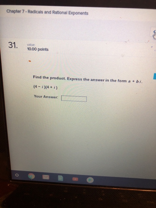 Solved Chapter 7-Radicals and Rational Exponents 31. 1000 | Chegg.com
