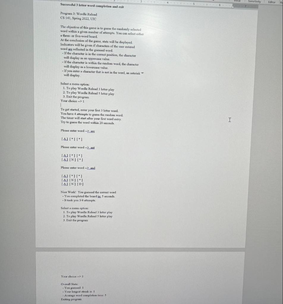 Solved Write c++ program of Wordle Reload by creating a | Chegg.com