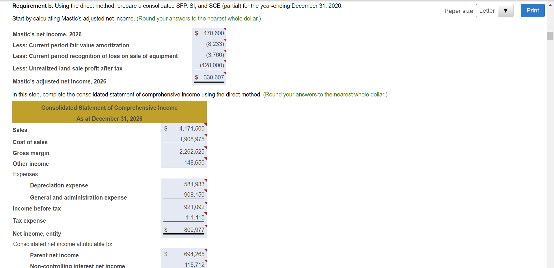 Explain the answers and the methodology of getting | Chegg.com
