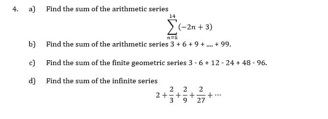 Solved a) Find all of the terms of the finite sequence | Chegg.com