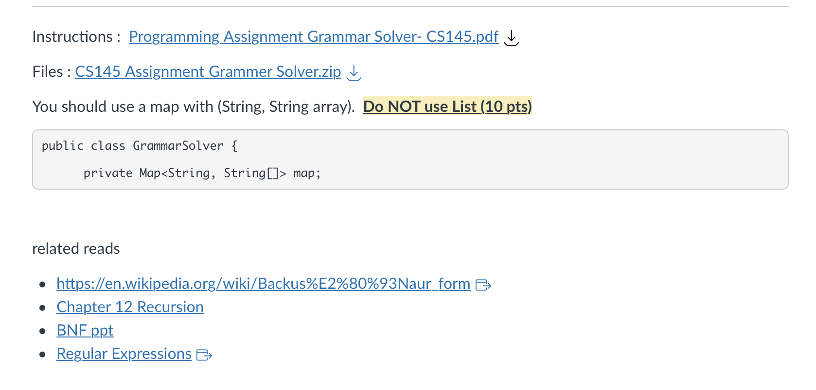 Solved Below are 2 codes one is Grammar Main and the other | Chegg.com