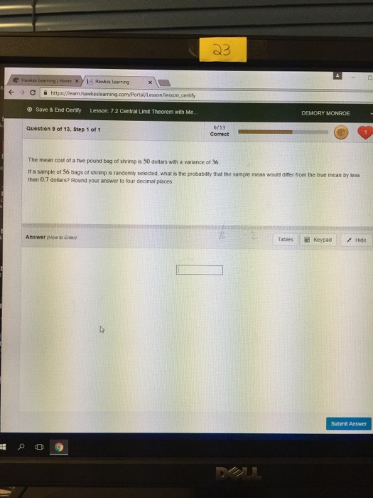 Solved Hawkes leerrig C https/Mearn hawkeslearning comport | Chegg.com