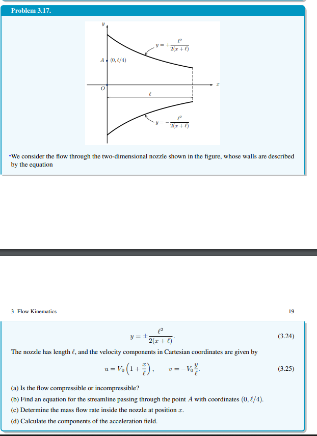 Solved We consider the flow through the two-dimensional | Chegg.com