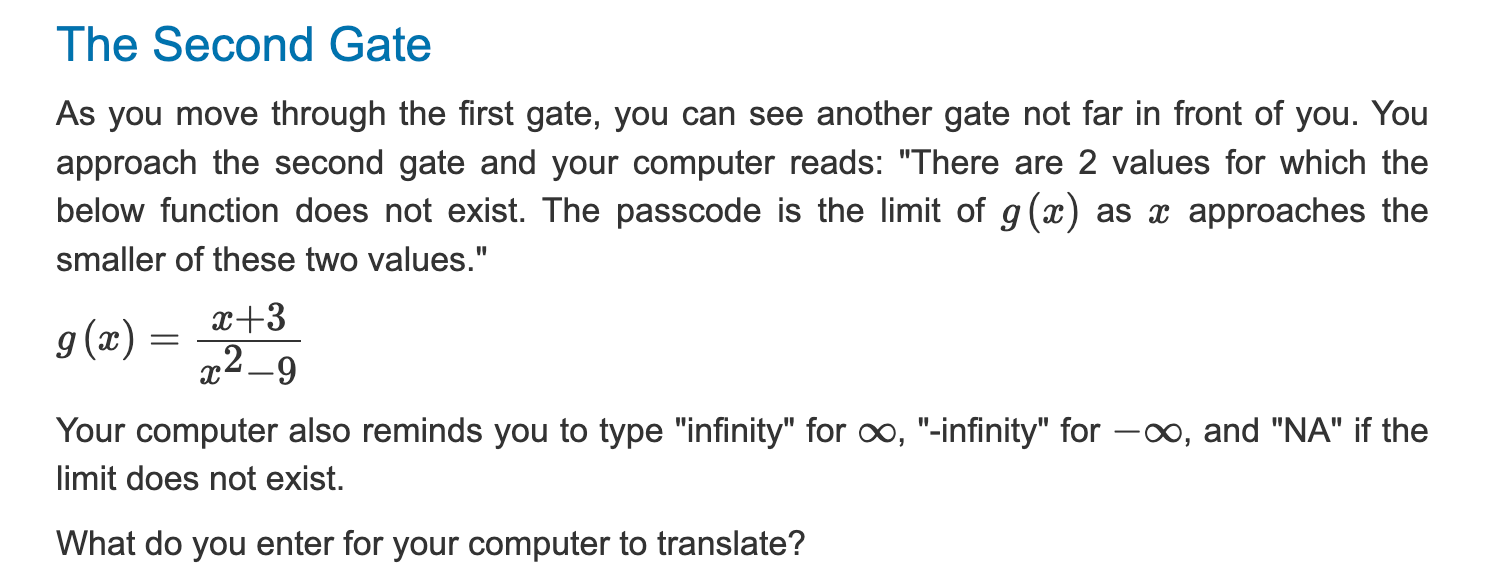 Solved As you move through the first gate, you can see | Chegg.com