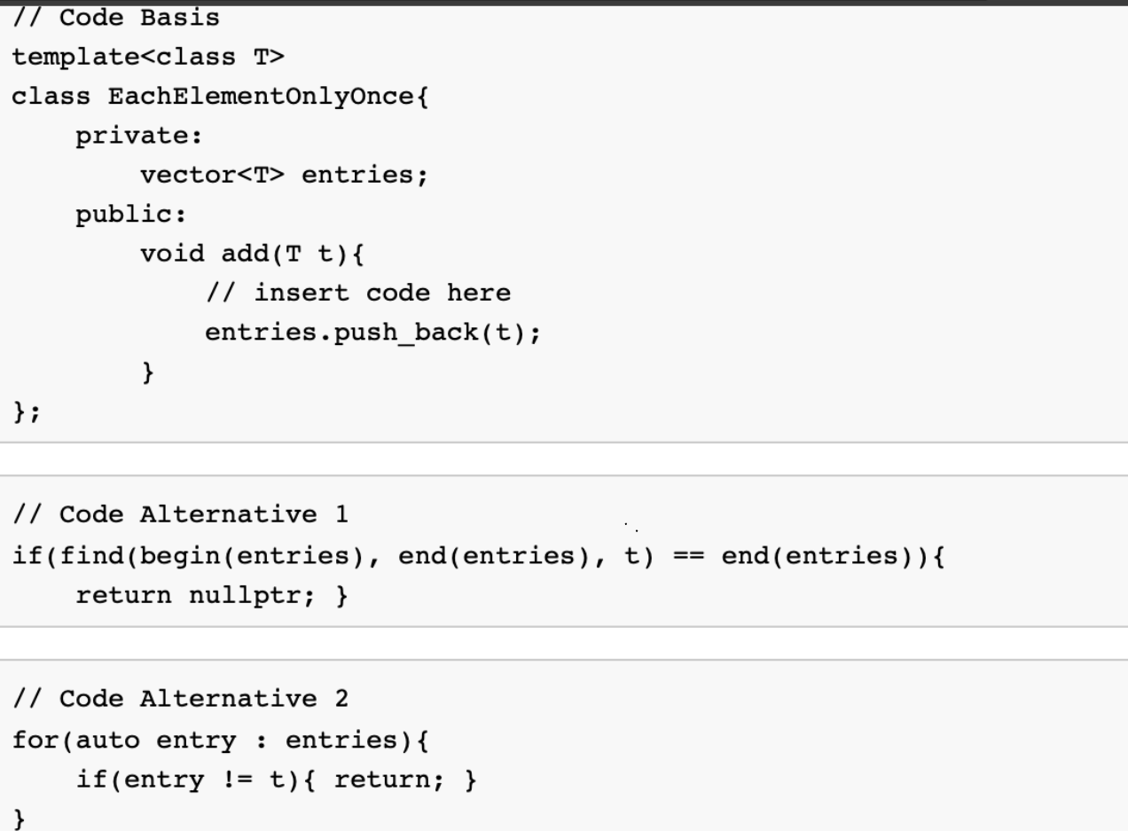 Solved In the code below, the method add(T t) should ensure | Chegg.com