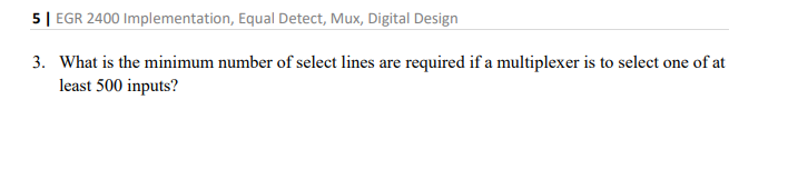 Solved Homework 3 Implementation Equal Detect Mux