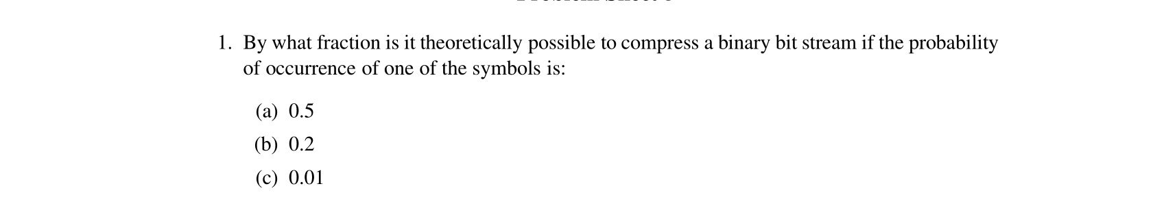 Solved 1. ﻿By what fraction is it theoretically possible to | Chegg.com