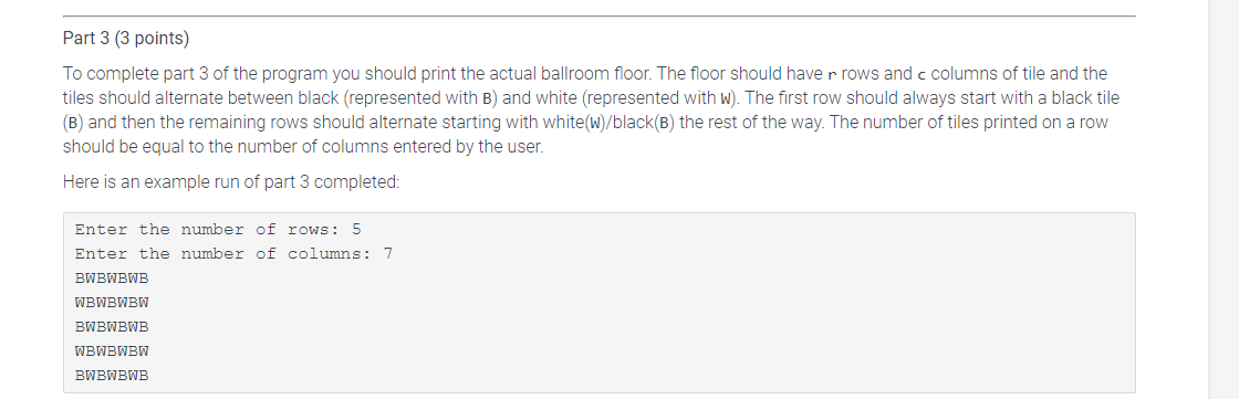 Solved Language - Python Write a program that prints a | Chegg.com