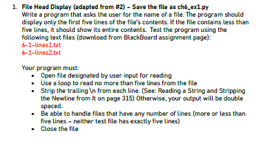 Solved Assignment Dbjectives In addition to the objectives | Chegg.com