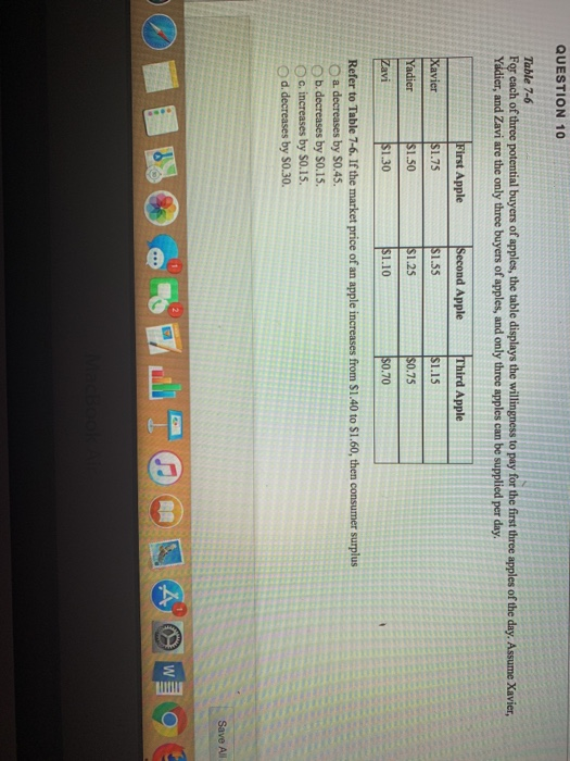 Solved QUESTION 10 Table 7-6 For each of three potential | Chegg.com Solved QUESTION 10 Table 7-6 For each of three potential | Chegg.com