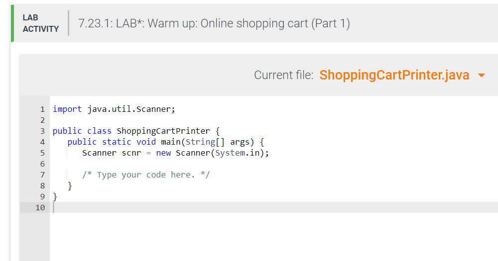 Solved: (1) Create Two Files To Submit: • Item ToPurchase.... | Chegg.com