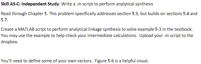 Skill A3-C: Independent Study: Write a .m script to | Chegg.com