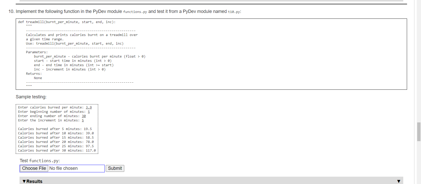 Solved please tell me what goes in functions.py and the task | Chegg.com
