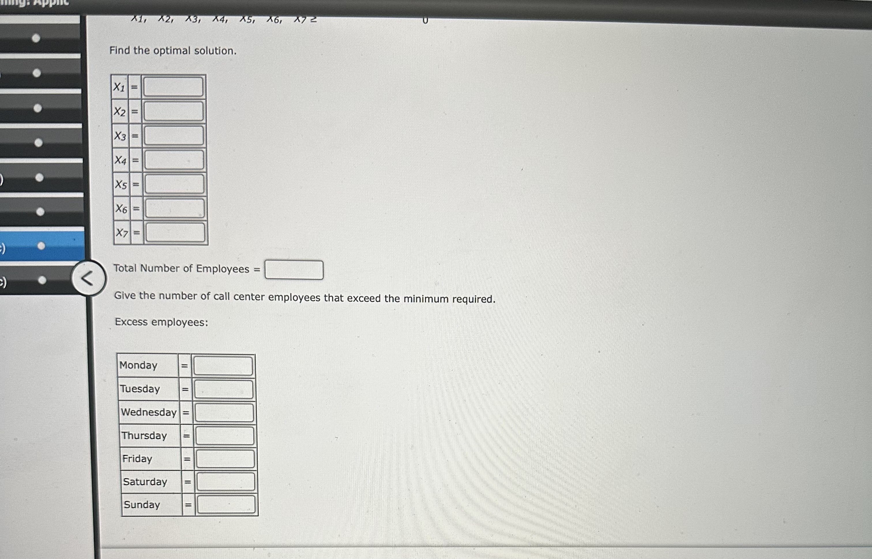 Solved Let Xi= the number of call center employees who start | Chegg.com