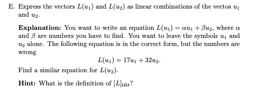 Solved Problem 7. Recall that the standard basis of R2 is | Chegg.com