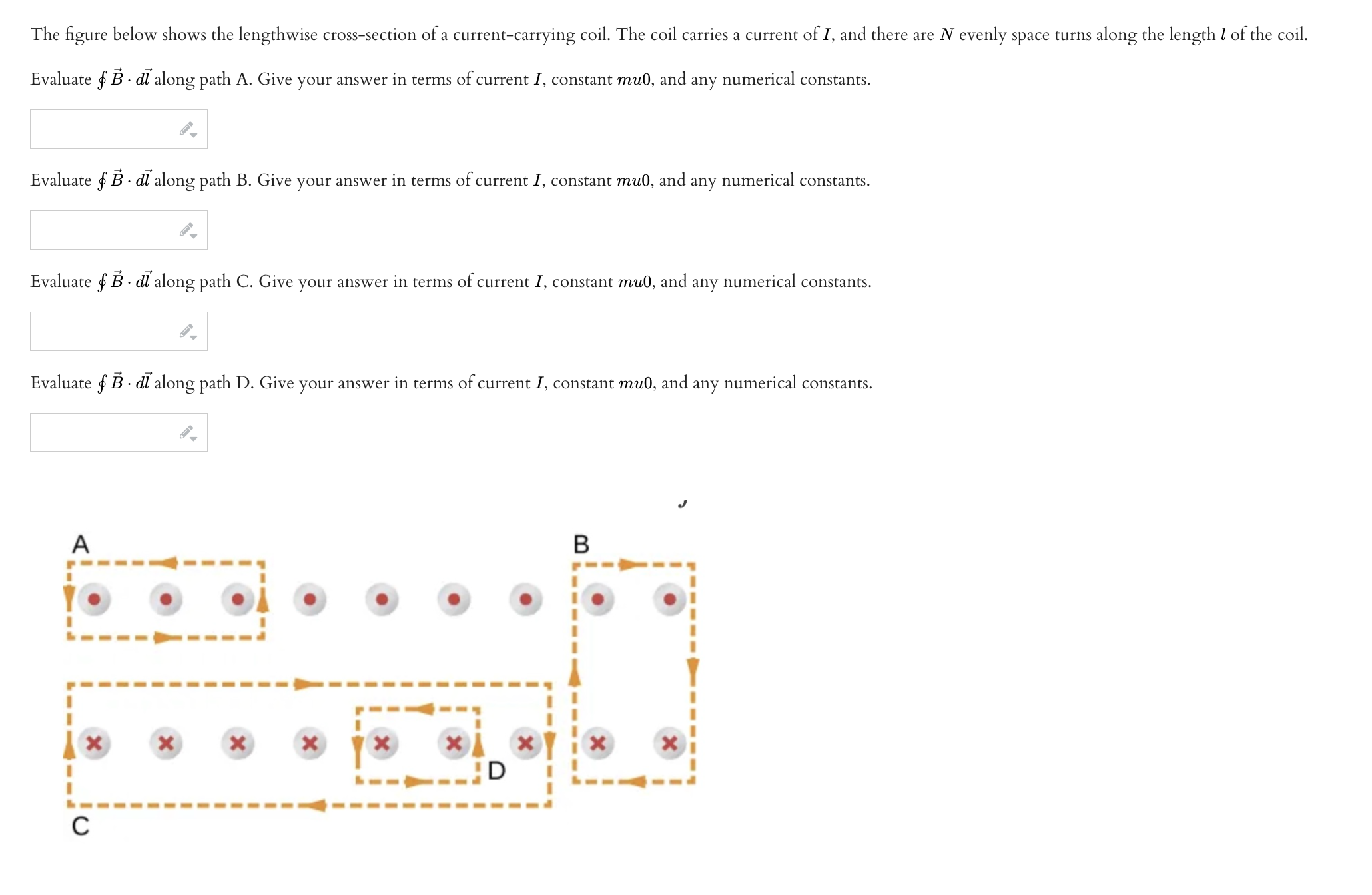 Solved The figure below shows the lengthwise cross-section | Chegg.com
