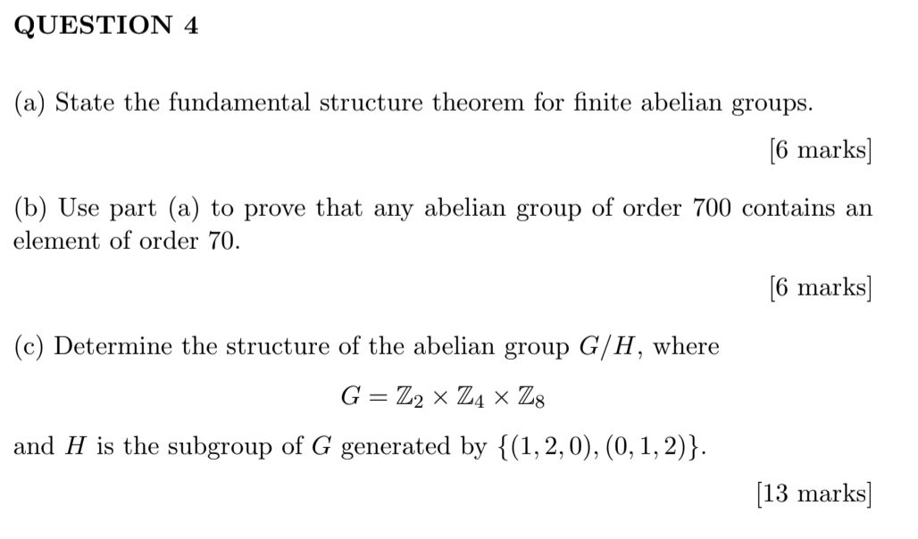 Solved QUESTION 4 (a) State the fundamental structure | Chegg.com