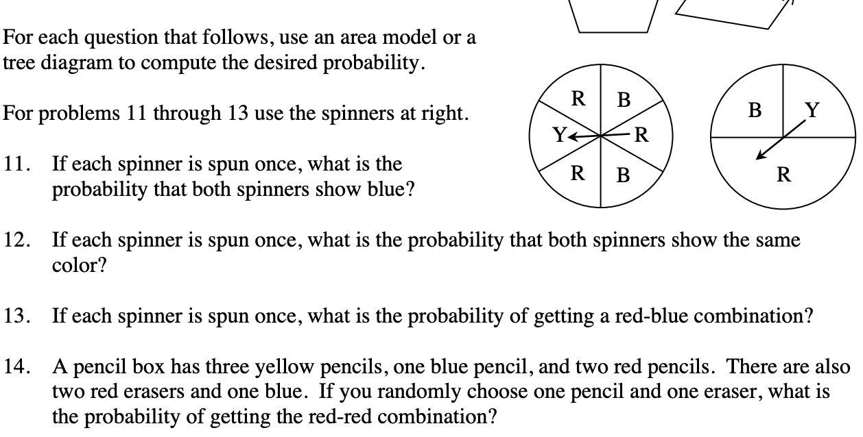 Solved For each question that follows, use an area model or | Chegg.com