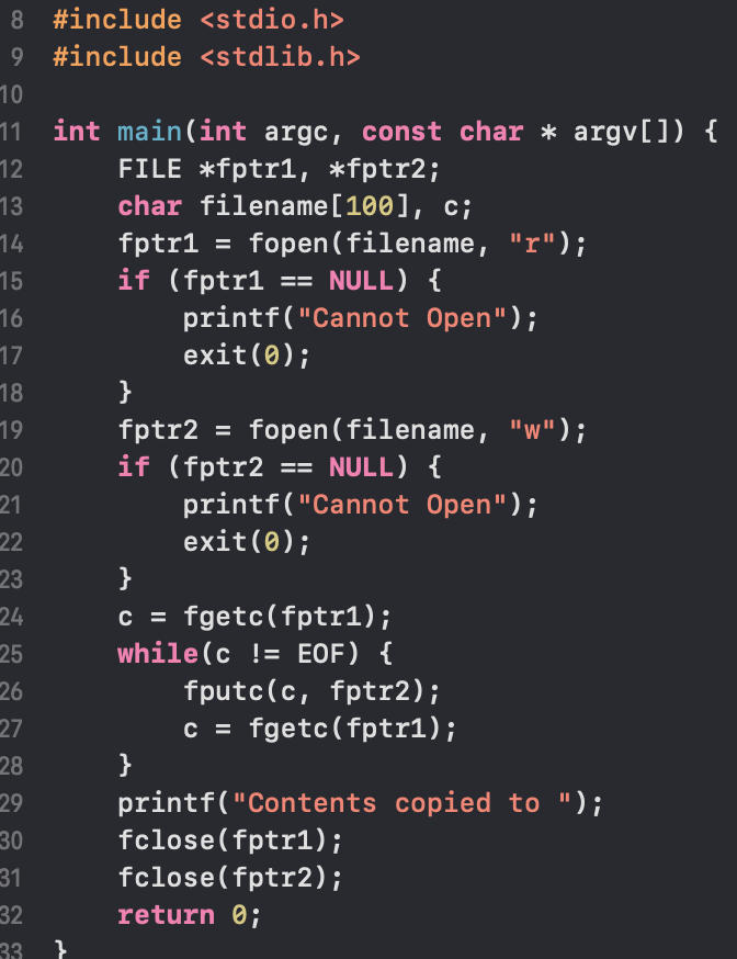 Solved Extend the binary file copy and make a version that | Chegg.com