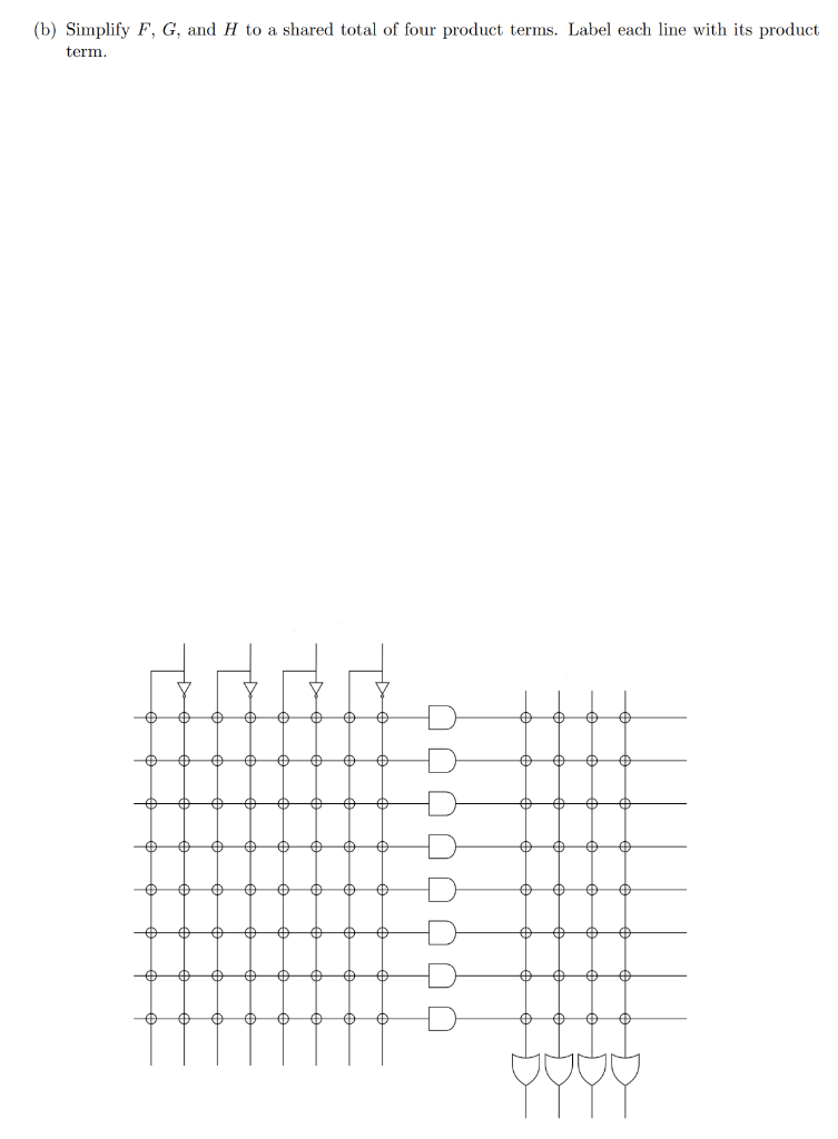 Solved 6. For the following functions, program each of a | Chegg.com