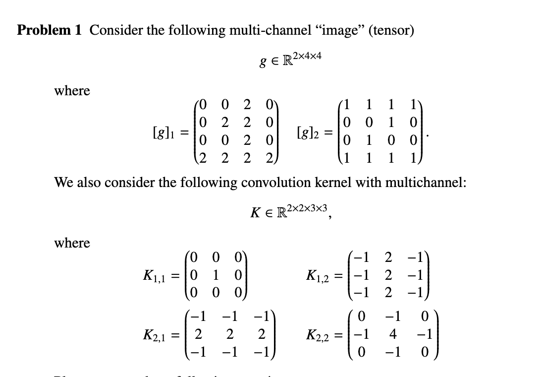 Compute The Result For The Following Convolution 1276