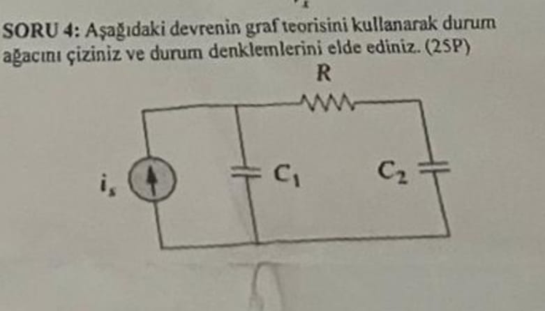 use graph theory on the circuit below draw the graph | Chegg.com