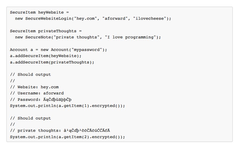 Solved public interface Crypto { String encrypt (String | Chegg.com