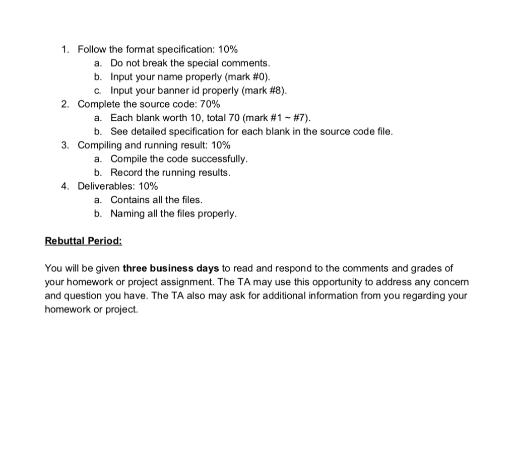 COMP 3500 Introduction to Operating Systems Project 3 | Chegg.com