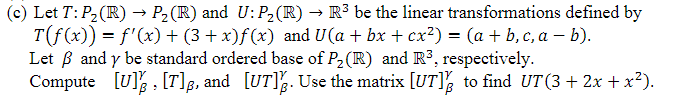Solved Let V,W and Z be vector spaces over the same field F, | Chegg.com