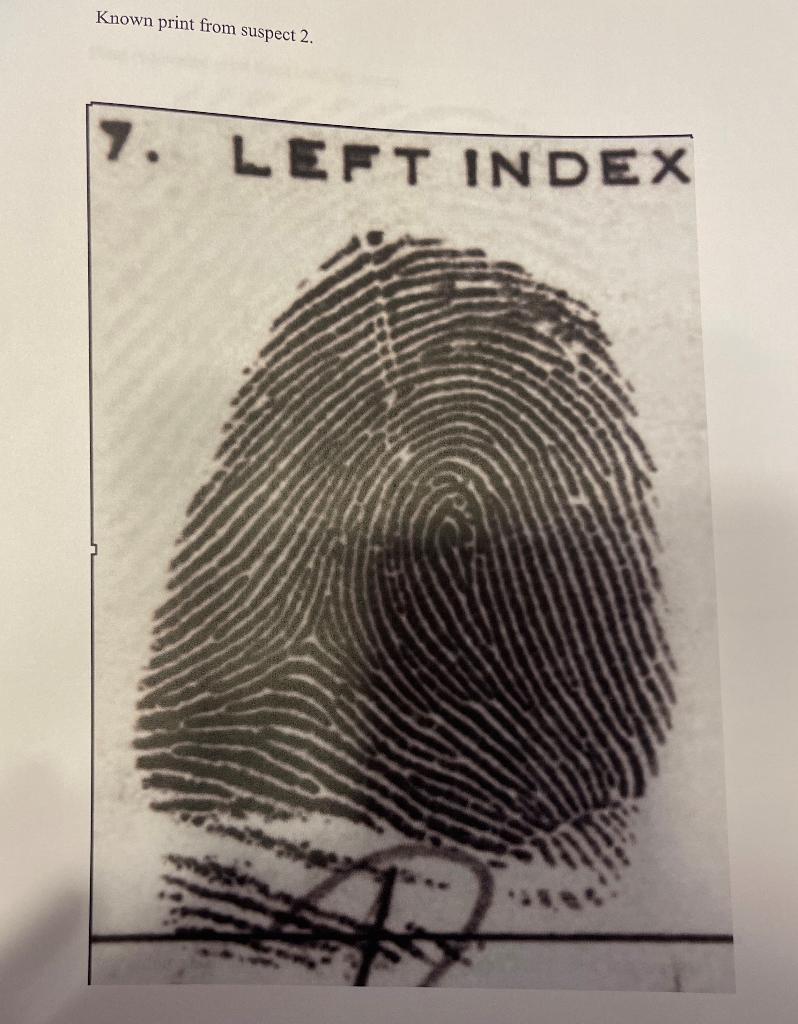 Solved Lesson 2 Fingerprints Worksheet 2.4 Try out the steps | Chegg.com