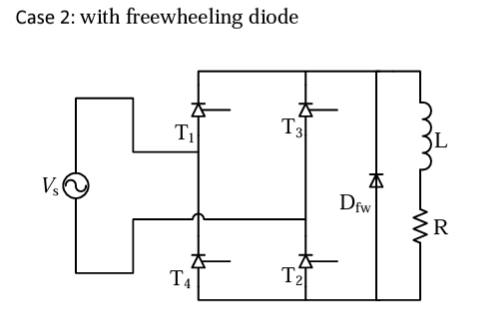 Solved Single-Phase Thyristor Full Bridge Rectifier, Nominal | Chegg.com