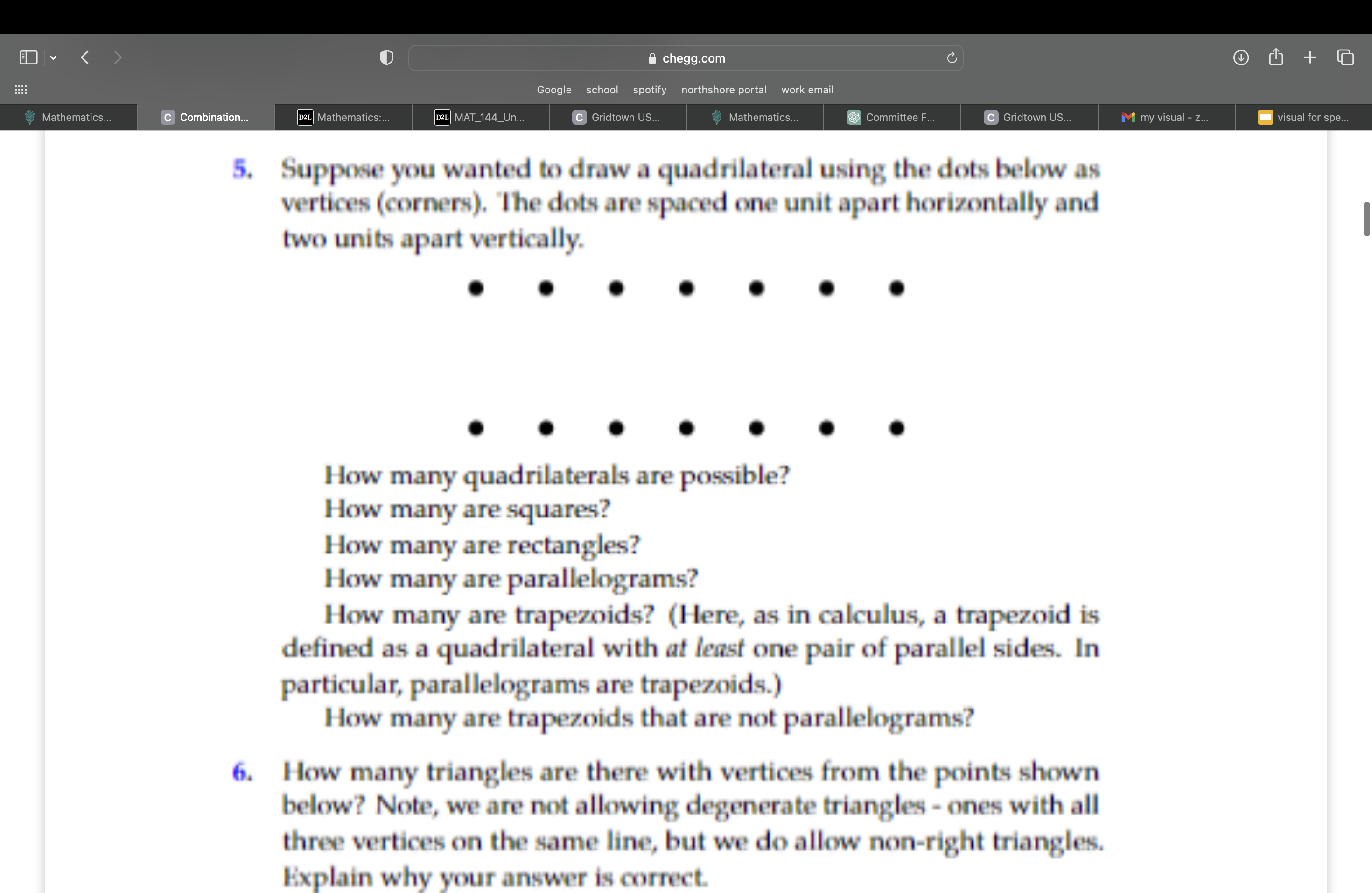 Solved Suppose you wanted to draw a quadrilateral using the | Chegg.com
