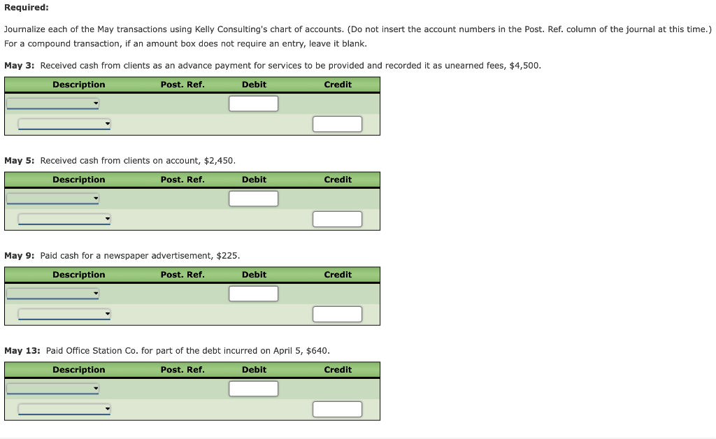 Solved The following is a comprehensive problem which | Chegg.com