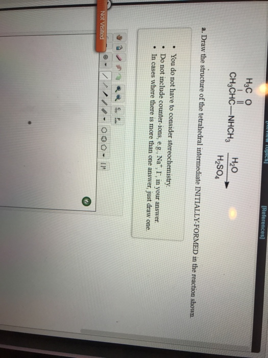 Solved CHaC-NH2 SOA H20 H2SO4 a. Draw the structure of the | Chegg.com