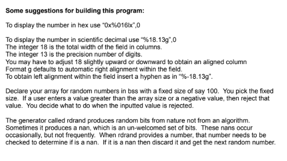 Solved Goals Make an assembly program that provides real | Chegg.com