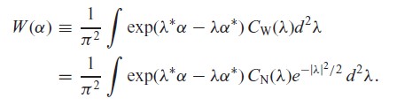 Solved The Wigner function can be defined asDeriving the | Chegg.com